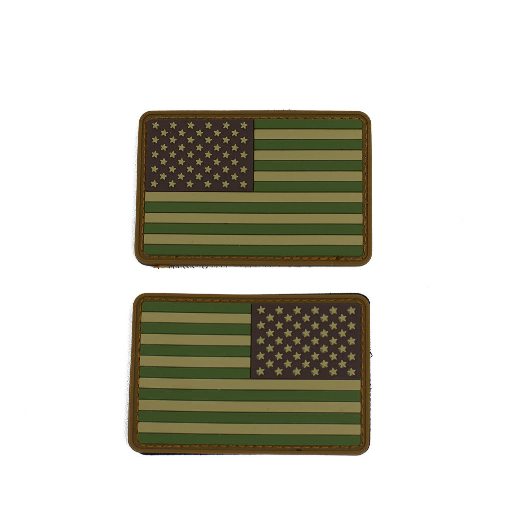 PVC American Flag Morale Patch Set – Vartac